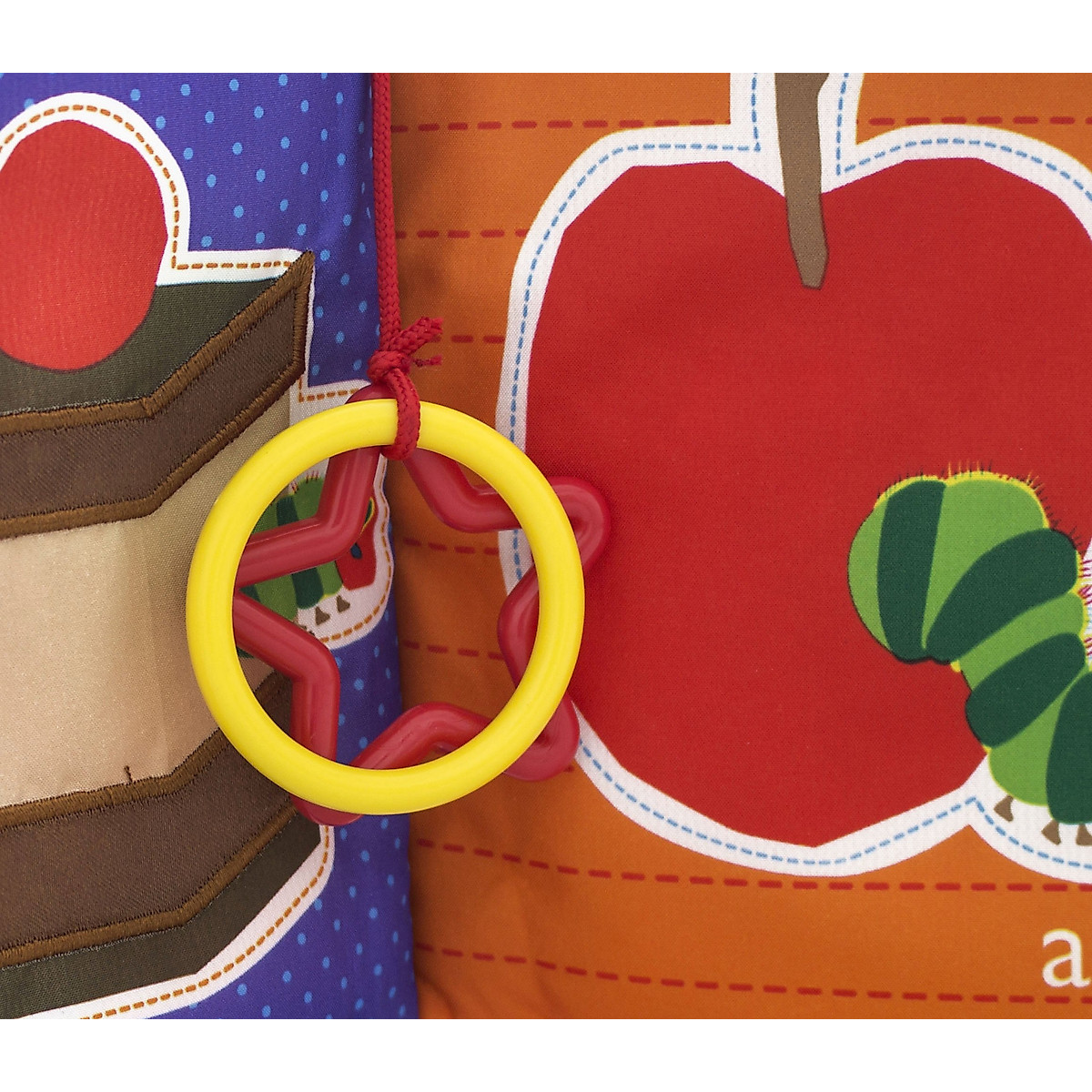 World of Eric Carle, The Very Hungry Caterpillar Fun Foods Soft Book Teether