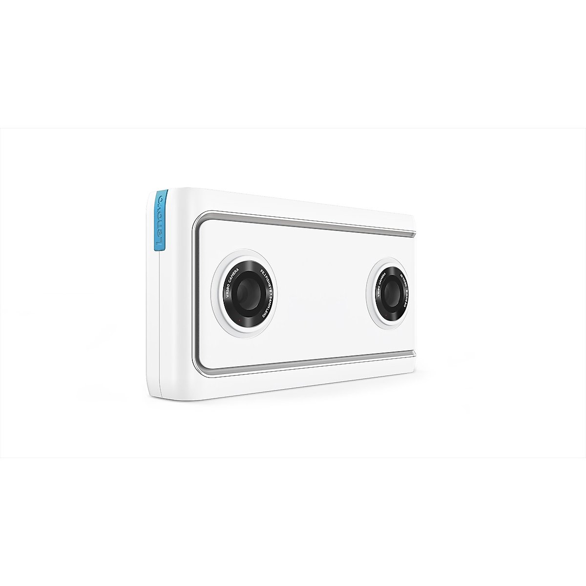 Lenovo Mirage Camera with Daydream, VR-Ready Photo and Video Camera, Integration with YouTube and Google Photos, Smartphone Compatibility, Moonlight White