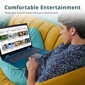 Gateway Ultra Slim Laptop, 14.1" IPS FHD Display, Intel i5-1135G7, 16GB RAM, 2TB SSD, Intel Iris Xe Graphics, 1.0 MP Camera, Fingerprint Scanner, Bluetooth, Blue, Win 10, 32GB Hotface USB Card