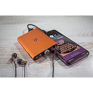 iFi Hip-dac2 - Portable Balanced DAC Headphone Amplifier for Android, iPhone with USB Input Only/Outputs: 3.5mm Unbalanced / 4.4mm Balanced – MQA Decoder
