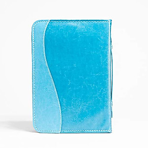 Divinity Boutique Teal Blue Butterfly (L) Bible Cover