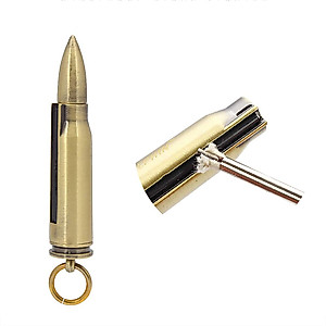 BOLLAER Matchstick Fire Starter, Fire Starter Flint Match Lighter Keychain Outdoor Camping Emergency Survival Gear, Best Gift for Outdoor Sports Enthusiasts