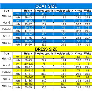 EOILFM Halloween Girls Elemental Ember Costume Cosplay Dress Set Outfit Coat Dress Up Pretend Play Toddler for Kids 9-10T