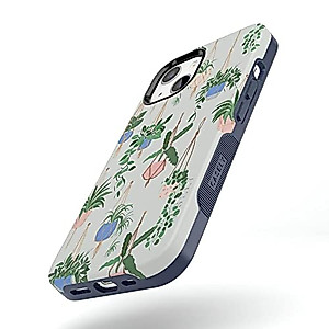 Casely iPhone 13 Floral Case | Compatible with MagSafe | Hanging Around | Potted Plants Case
