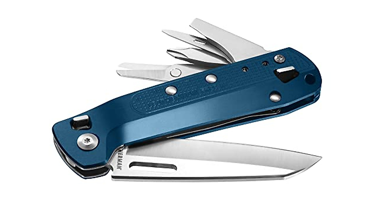 LEATHERMAN Free K2 EDC Pocket Multitool - 8 Tools in 1