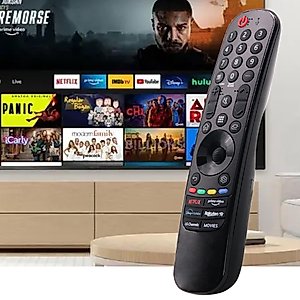 New Replacement MR21GA LG Magic Remote Control for LG Smart TV Remote with Pointer Function and Netflix Prime Video Disney+ LG Channels Buttonss [NO Voice Function]