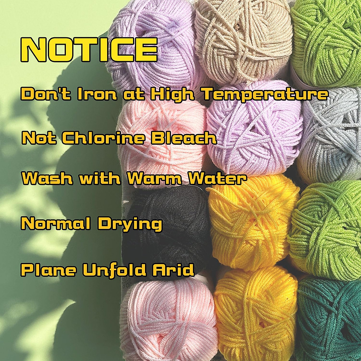 3 Pcs of Crochet Yarn Total 150g (426 Yards) Multi-Color 4-ply Acrylic Yarn Skeins, Seremel Brand Yarns for Crocheting and Knitting (Soft White)