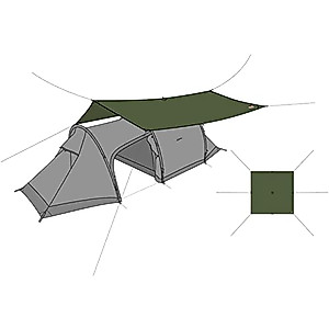 Fjällräven 54700 Accessories for Shops, Unisex Adult, Green (Pine Green), One Size