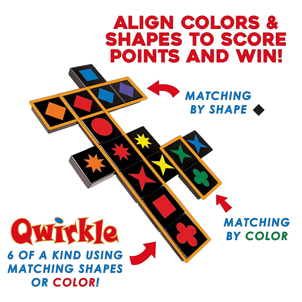 MindWare Travel Qwirkle Board Game