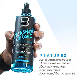 L3 Level 3 After Shave Spray Cologne - Softens Skin - Refreshes and Relieves Face and Skin - Moisturizing Formula Level Three After Shaving 13.5 floz/ 400ml