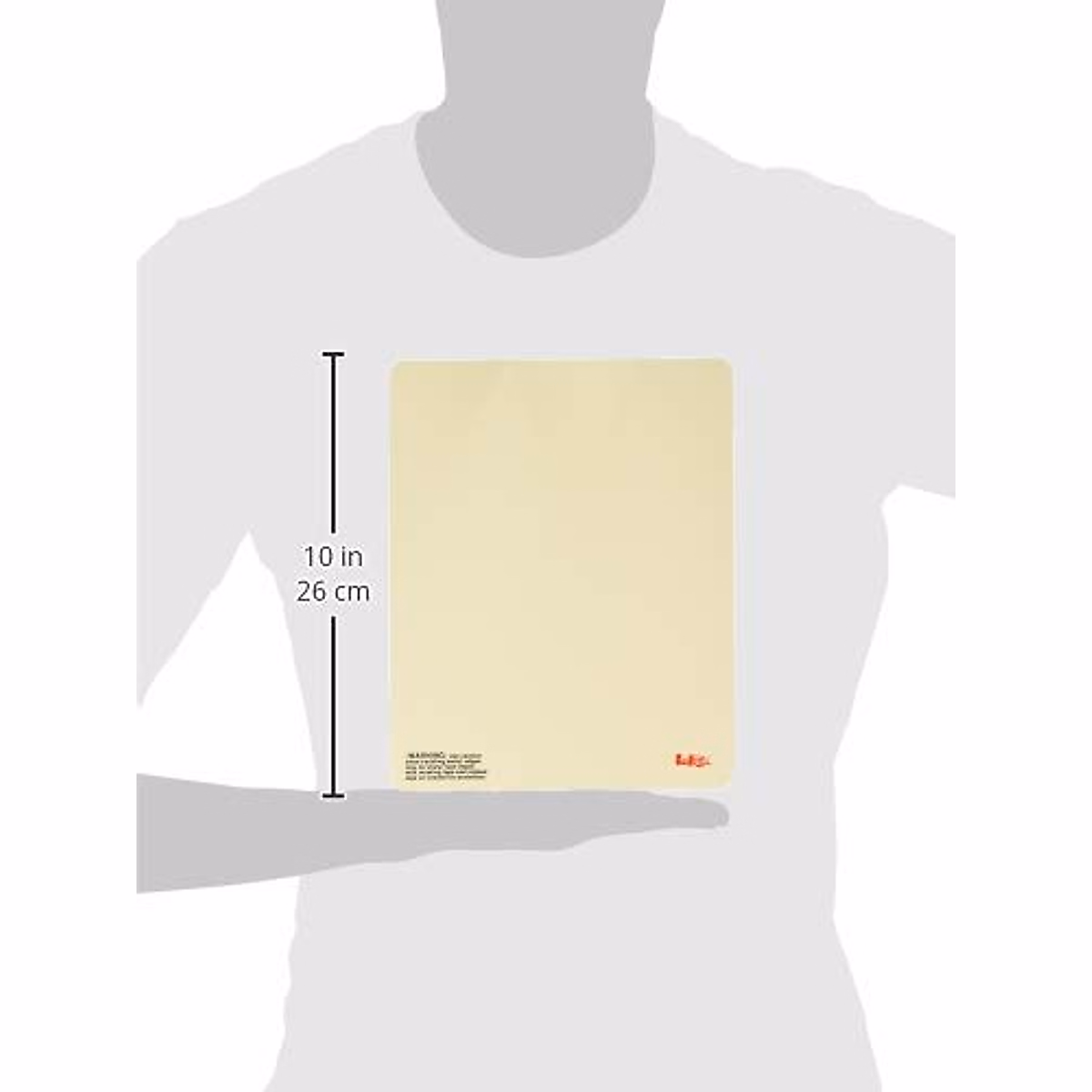 LoRan MB-8R Magnet Board & Ruler, 8 x 10-Inch, Multicolor