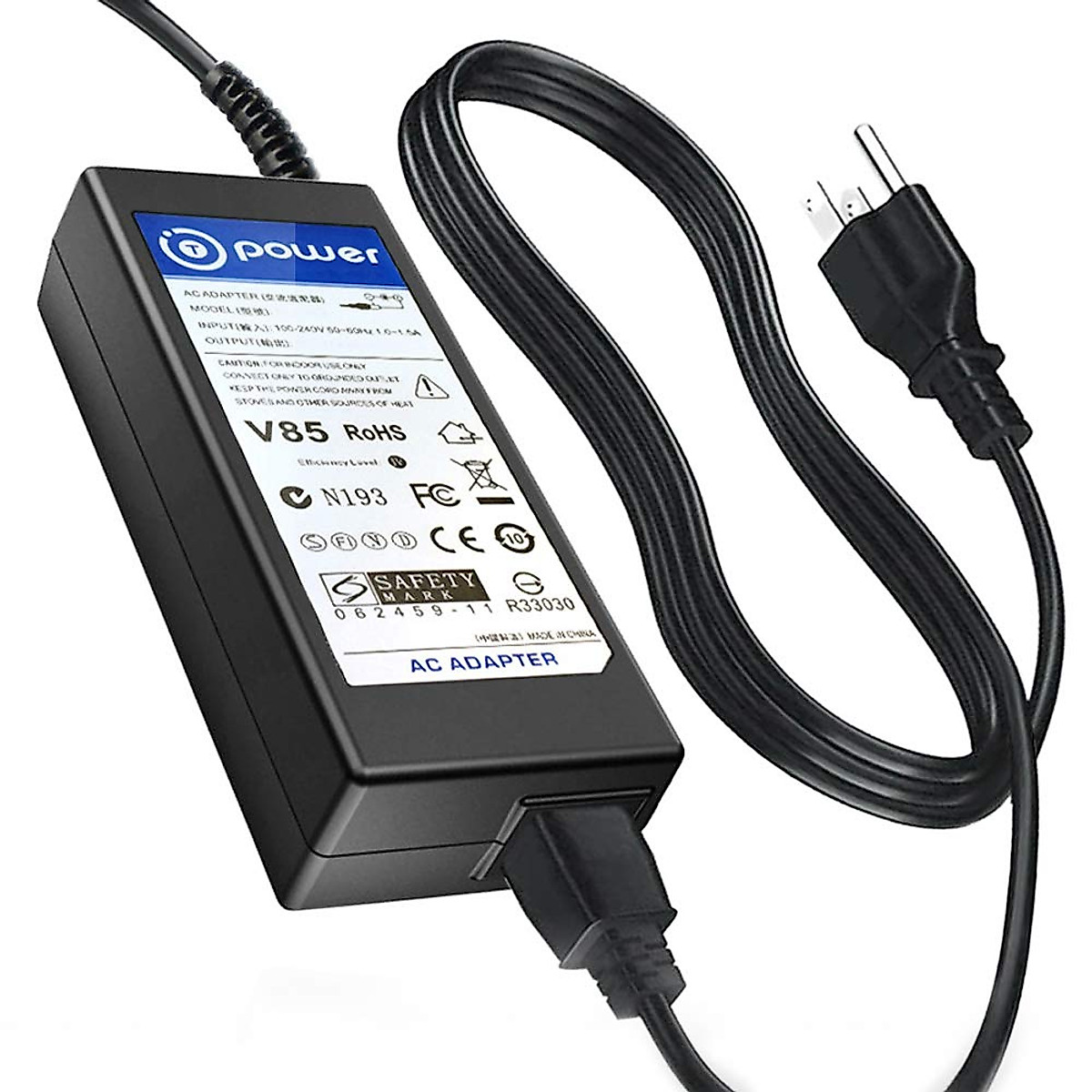 T Power 24V Charger for Rollo Label Printer Model: X1038 Munbyn P941 Pac090M Itpp941, Netum Nt-8006, Jadens Bluetooth 468Bt Label Printer Thermal Power Supply