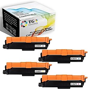 (4-Color, B+C+Y+M) TG Imaging Compatible TN227 Toner Cartridge Replacement for Brother TN-223 TN-227 High Yield Toner Work for MFC-L3750CDW HL-L3230CDW Toner Printer