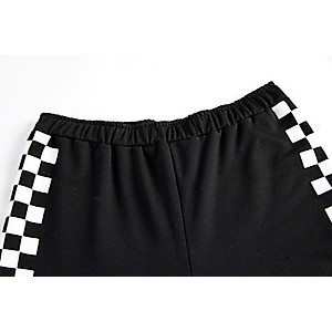 Meikulo Crop Tops Hoodies for Teen Girls Clothes Kids Cute Shirts Long Sleeve Fashion Sweatshirts Sweatpants Jogger Two Piece Outfits Athletic Sweatsuit Clothing Sets Black, 9-10 Years