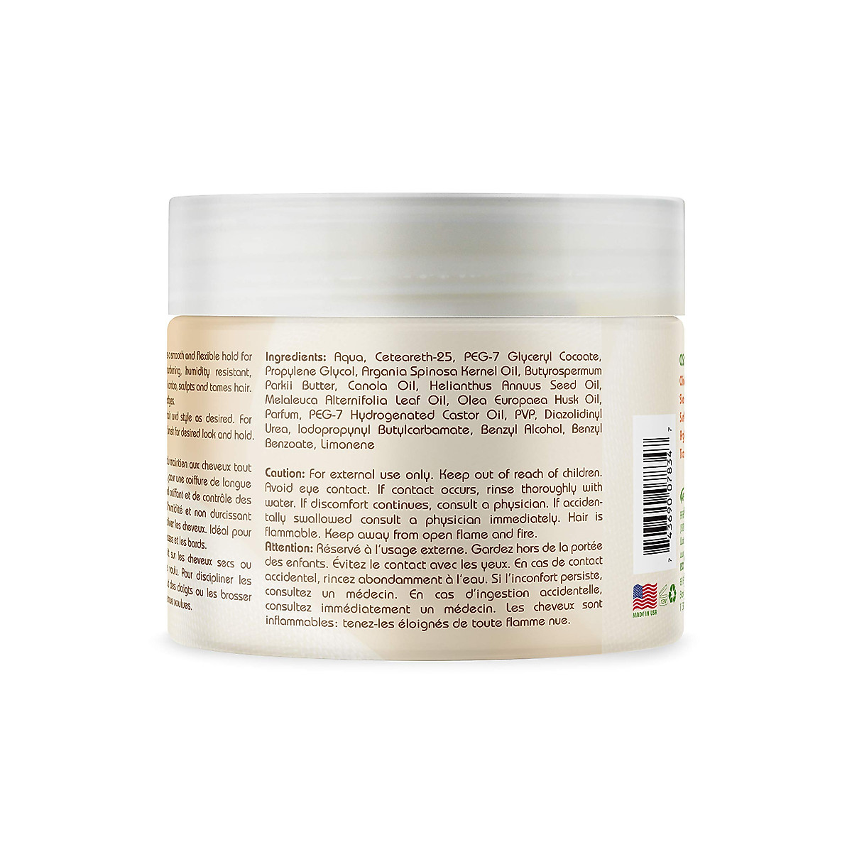 Ossat Form & Hold Wax Sulfate-Free, 16 fl oz - Shea Butter, Olive Oil, Sunflower Oil, Tea Tree Oil & Argan Oil - Volumizing & Texturizing Treatment - for Men, Women & Kids