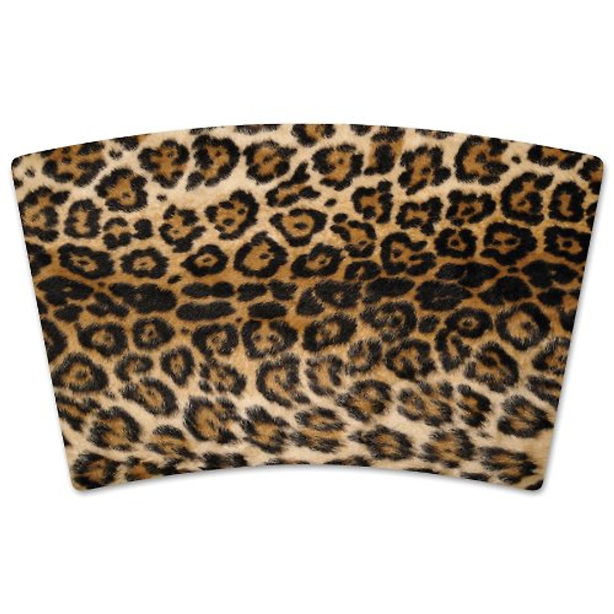 Mugzie Spotted Leopard Travel Mug with Insulated Wetsuit Cover, 16 oz, Black