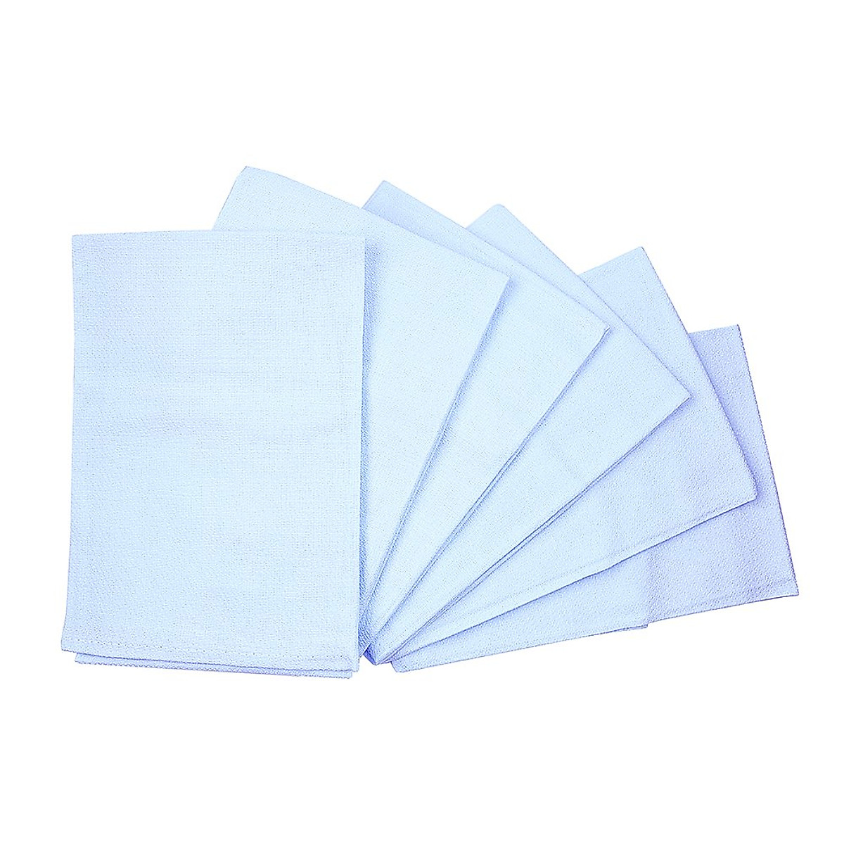 Clips N Grips® Birdseye Flatfold Cloth Diapers, 6 Count