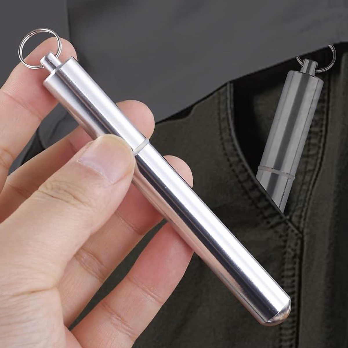 Maios | Herb and Spice Storage Smell-Proof and Water-Proof Seal up Jar | Portable Airtight Bottle 3.71onz | Smell Proof Container | Container for Herbs