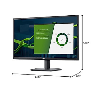 Dell E2722H 27" LED LCD Monitor - 16:9 - Black (Renewed)