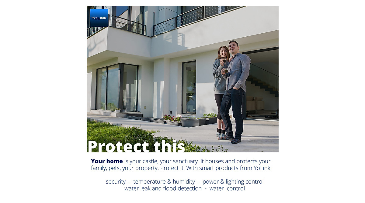 YoLink Hub - Long Range Smart Home Controller for Large Properties