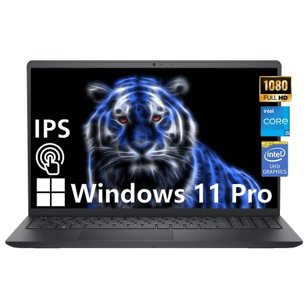 Dell [Windows 11 Pro] Inspiron 3511 Business Laptop, 15.6''FHD IPS Touchscreen, 11th Gen Intel Core i5-1135G7, 16GB RAM, 1TB SSD, Numeric Keypad, Full-Size Keyboard, HDMI, Long Battery Life, Black