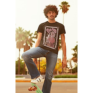 Pink Floyd Marquee Concert London 1966 Poster Men's and Women's T-Shirt (Black, Small)