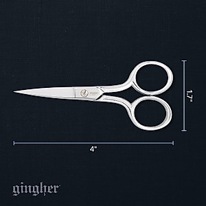 Gingher Inc Classic 4" Embroidery Scissors