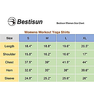Bestisun Long Sleeve Exercise Sports Tops Workout Activewear Long Sleeve Running Tennis Hiking Casual Shirts Workout Training Clothes White M