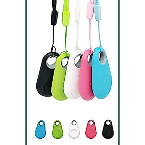 Beauty HAO Mini Dog GPS Tracking Device, No Monthly Fee App Locator, 2022 Upgraded Portable Bluetooth Intelligent Anti-Lost Device for Luggages/Kid/Pet Bluetooth Alarms (1Pack, White)