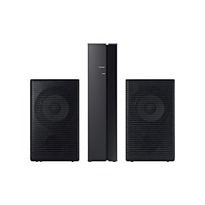 Samsung Electronics Surround Sound bar Home Speaker Set of 2 Black (SWA-9000S/ZA) (Renewed)