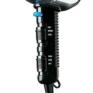 Conair 141WRW Full Size Brushed Metal Salon-Style Hair Dryer - 1875W