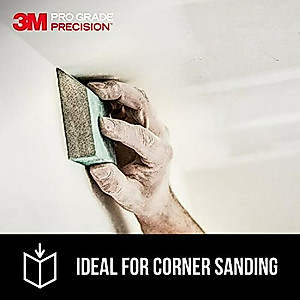 3M 30904FSA Fine Sandblaster Drywall Sanding, 120 Grit, Large Sponge