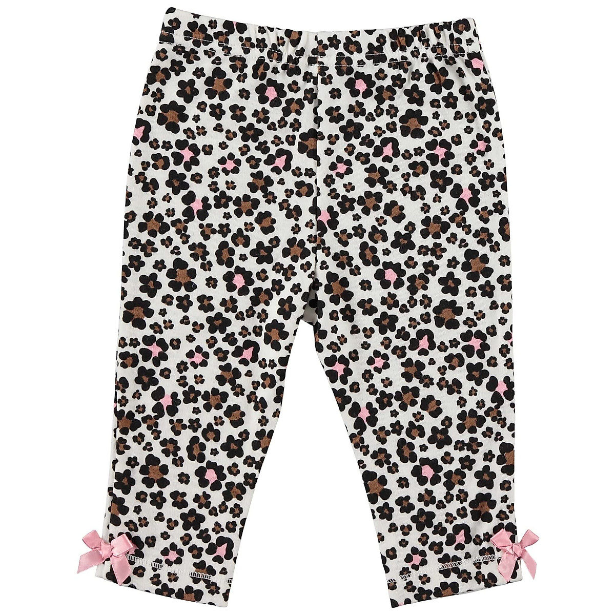 Disney Minnie Mouse Newborn Baby Girls 4 Piece Outfit Set: Bodysuit Pants Bib Hat Pink 0-3 Months