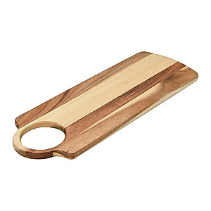 Main + Mesa Rectangle Acacia Wood Cutting Board with Handle