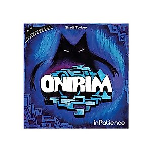 inPatience Onirim Card Game | Solo or Cooperative Two Player Strategy Game from The Oniverse | Fun Family Game | Ages 10+ | 1-2 Players | Average Playtime 15 Minutes | Made, Multicolor (INPAON12)