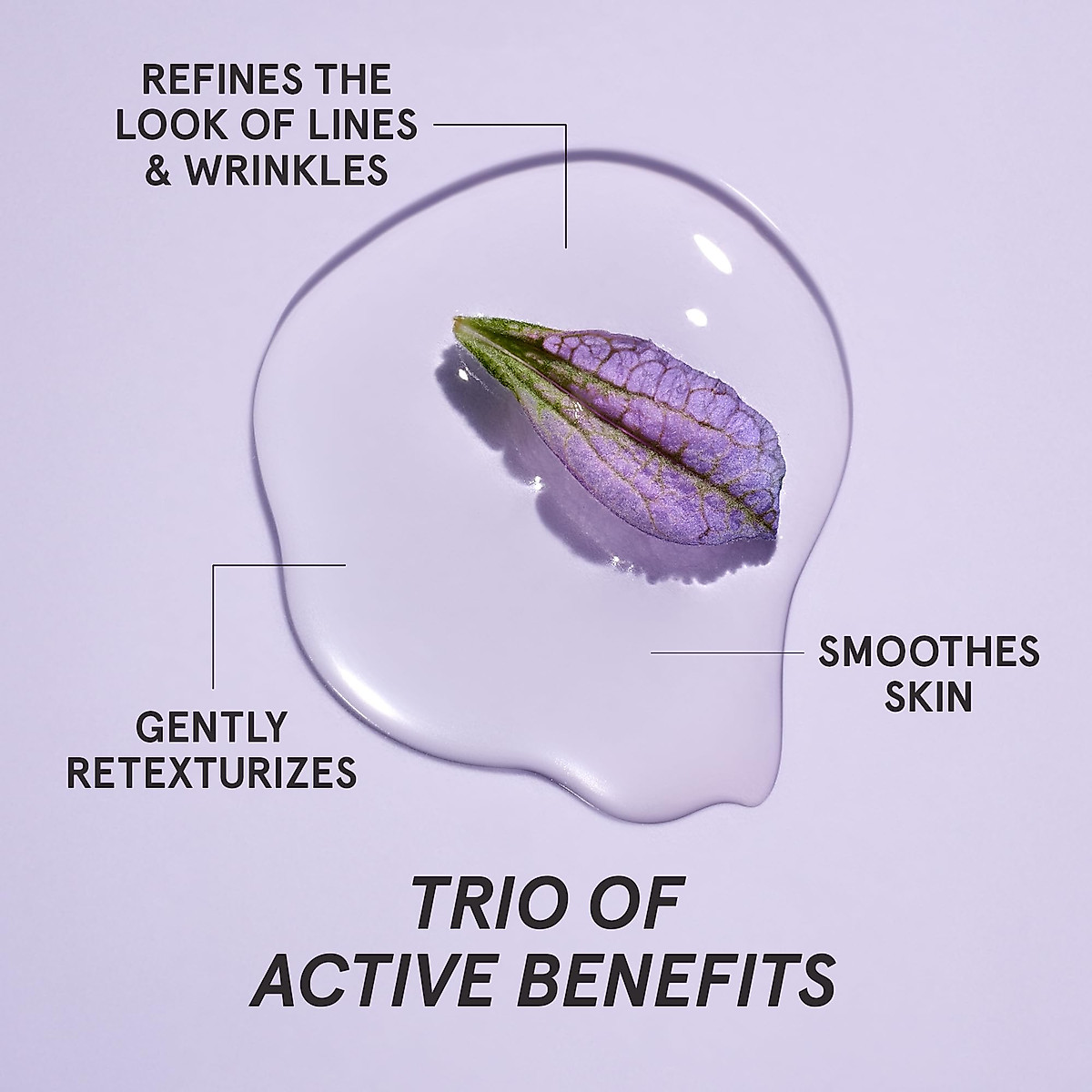 HERBIVORE Bakuchiol Retinol Alternative Face Serum REGULAR STRENGTH - Bakuchiol + Peptides, Smooths Skin, Reduces Fine Lines & Wrinkles, Plant-based, Vegan, Cruelty-free, 30mL / 1 oz