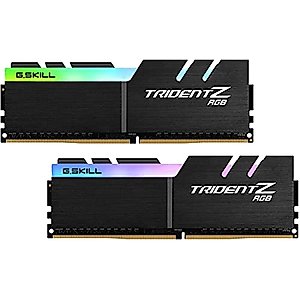 G.SKILL Trident Z RGB Series (Intel XMP) DDR4 RAM 16GB (2x8GB) 4000MT/s CL18-22-22-42 1.35V Desktop Computer Memory UDIMM (F4-4000C18D-16GTZRB)