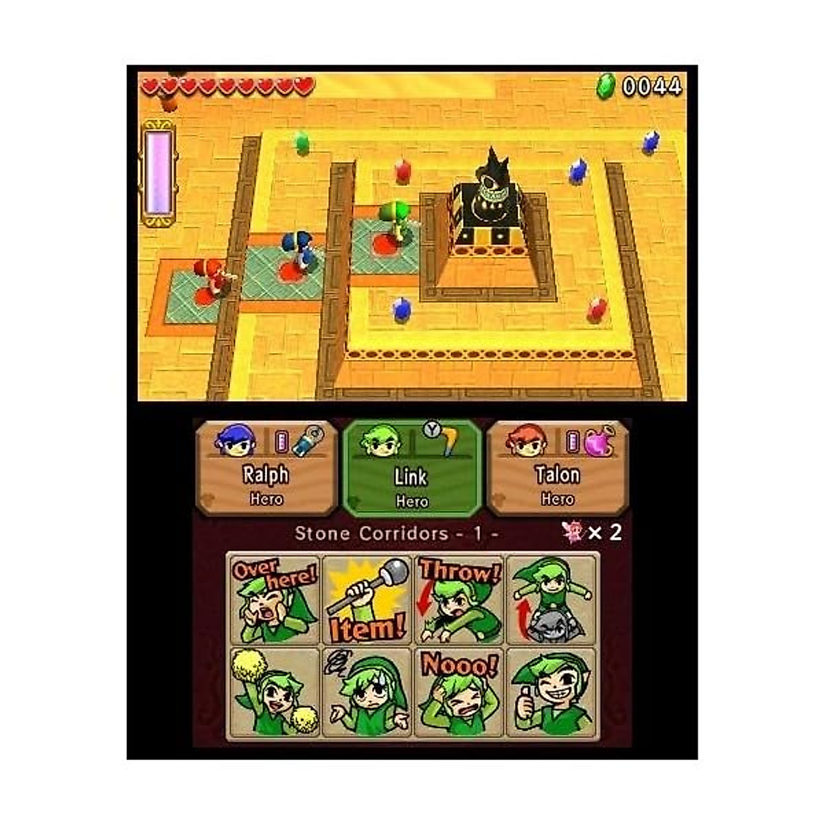 The Legend of Zelda Tri Force Heroes (Nintendo 3DS)