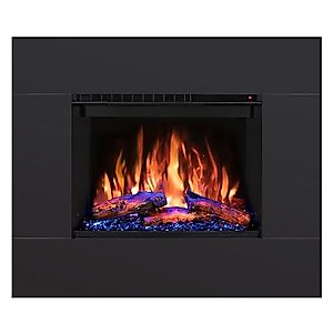 Modern Flames Redstone Traditional 26" Built-in Electric Fireplace - Hybrid-FXTM Flame Technology - Multi-Color Flames - with Remote Control - RS-2621