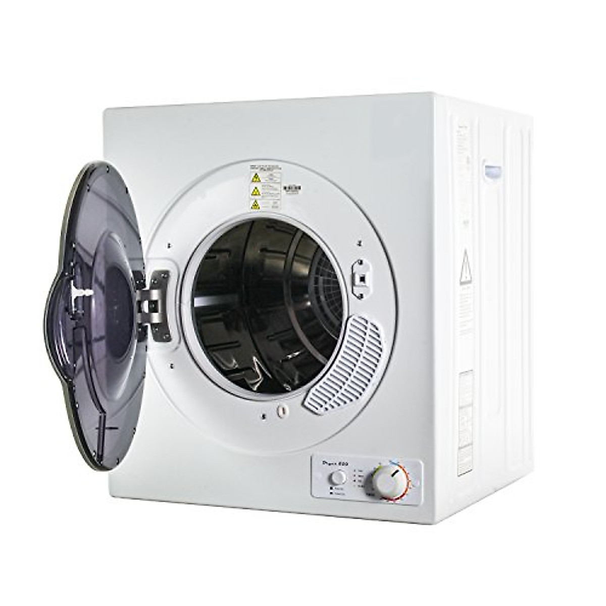 Equator 3.5 cu.ft. 110 V Front Load Compact Short Auto/Time Dryer in White