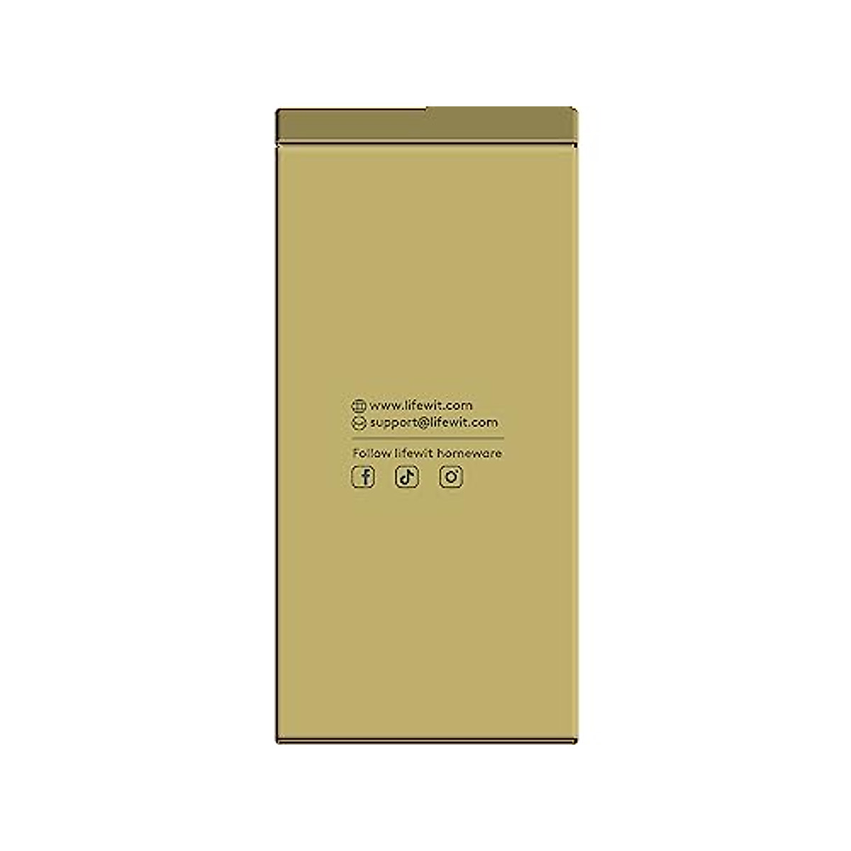 Lifewit Rice Dispenser 25 Lbs(11.3kg), Rice Storage Container Sealed Moisture Proof with Measuring Cup for Kitchen Pantry Household, BPA-Free