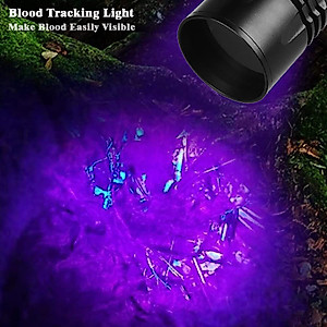 I0DO Blood Light for Tracking Deer,Blood Tracker Light for Hunting Flashlight-Rechargeable-USB C-Fast Charge