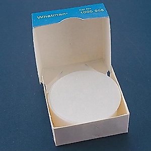 Whatman 1005-110 Quantitative Filter Paper Circles, 2.5 Micron, 94 s/100mL/sq inch Flow Rate, Grade 5, 110mm Diameter (Pack of 100)