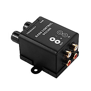Car Bass Controller Auto Amplifier Audio Subwoofer Bass Control Knob Equalizer