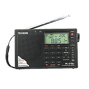 PL-310ET FM Stereo/SW/MW/LW World Band PLL DSP Radio Black