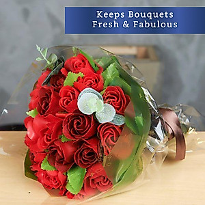 110 ft Clear Cellophane Wrap Roll (31.5 in x 110 ft) - Cellophane Wrap - Cellophane Roll - Clear Wrap Cellophane Bags - Clear Wrapping Paper to Wrap Gift Baskets - Gift Basket Wrap - Clear Gift Wrap for Baskets - Cello Wrap