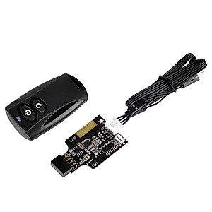 SilverStone Technology Wireless Remote Computer Power/Reset Switch, USB 2.0 9-pin ES02-USB (SST-ES02-USB-USA)