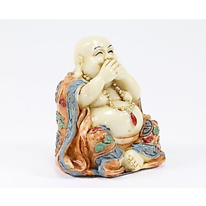 Feng Shui Speak No Evil Happy Face Laughing Buddha Figurine Home Decor Statue
