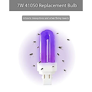 Dichroma 7W 41050 Replacement Bulbs Compatible with Dynatrap DT1050 DT1100 DT1210 DT1250 DT1260 1/2 Acre Insect and Mosquito Trap Light (2 Pack)