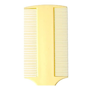 Fine Tooth Comb [Pack of 3] Double Sided Fine Teeth Baby Comb and Extra Fine Rounded Teeth for Newborn Babies and Infants with Cradle Cap and Adults with Dandruff and Lice